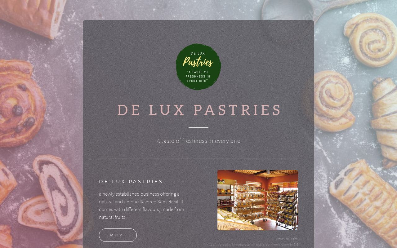 De lux Pastries